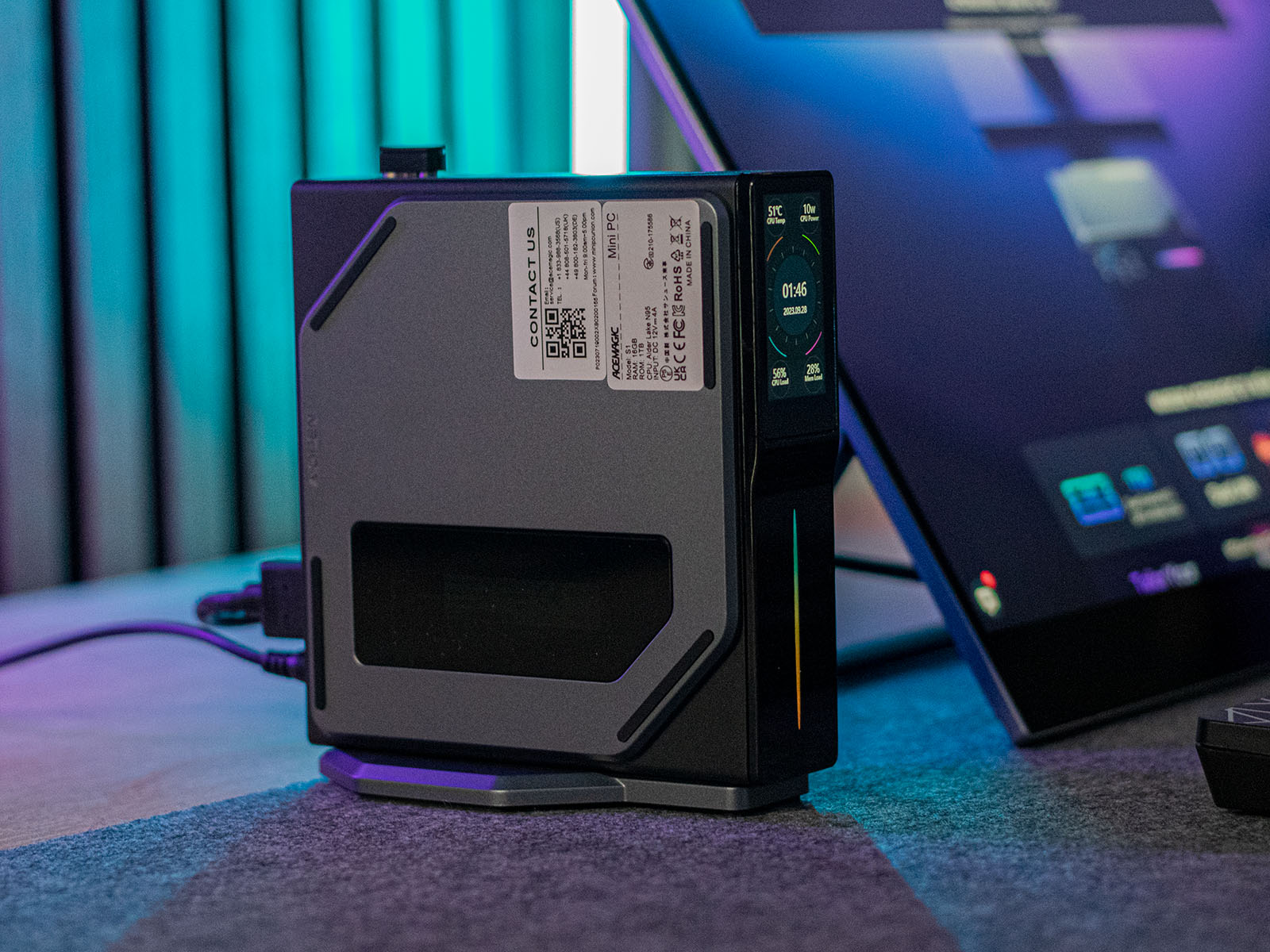 Test de l'Acemagic S1 : mini PC de bureau économe avec Intel N95, 1 To ...