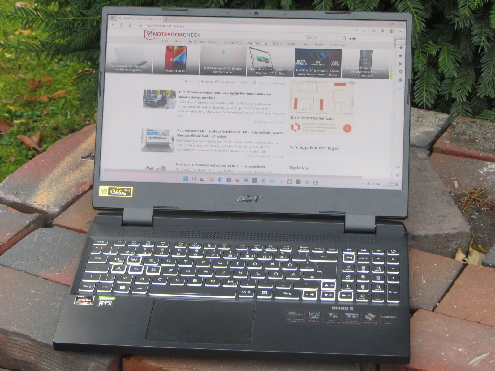 Test de l'Acer Nitro 5 AN515-46 : des jeux FHD puissants avec USB 4 ...