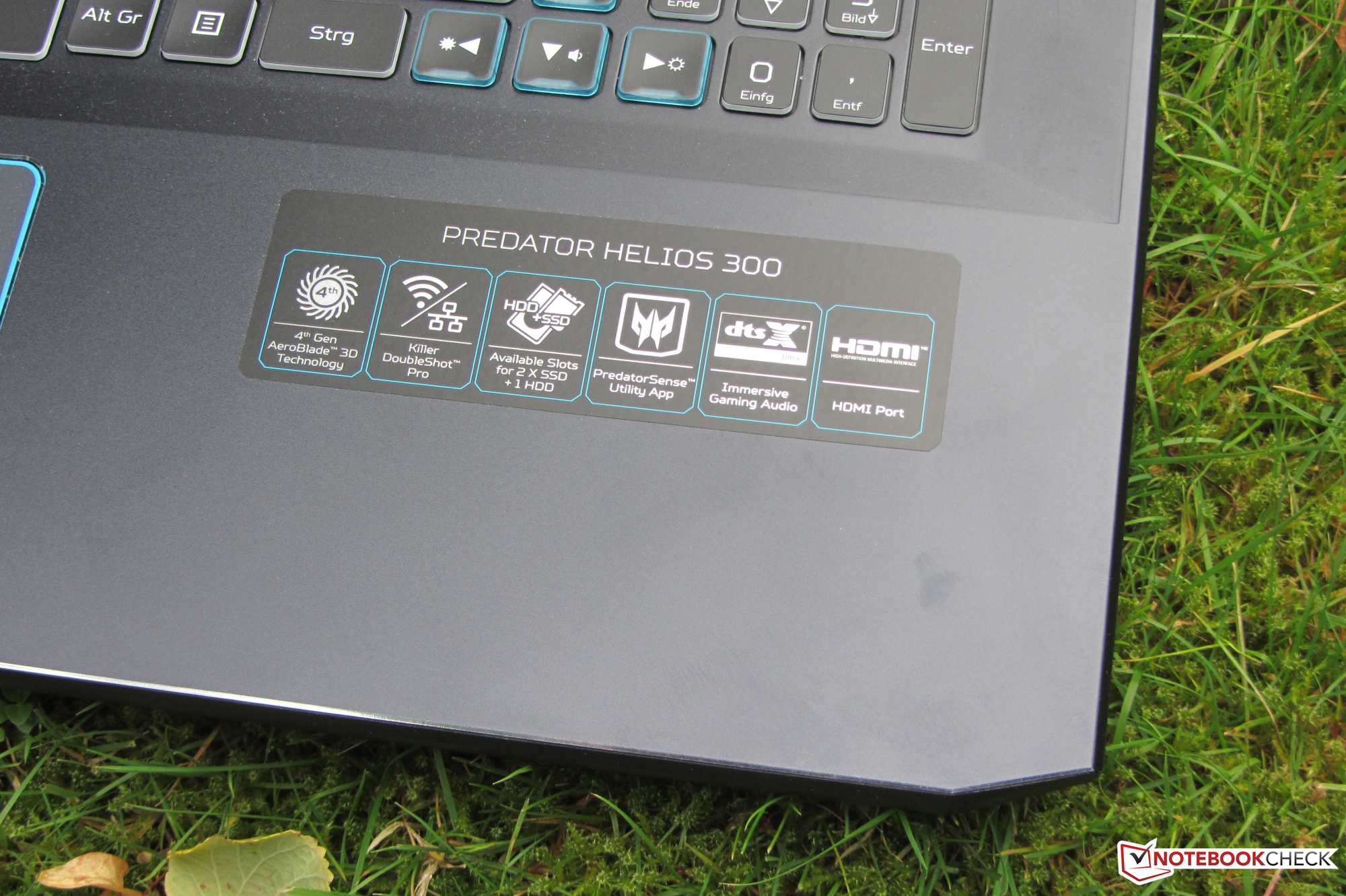 Test de l'Acer Predator Helios 300 PH317-54 (i7-10750H, RTX 2060, FHD ...