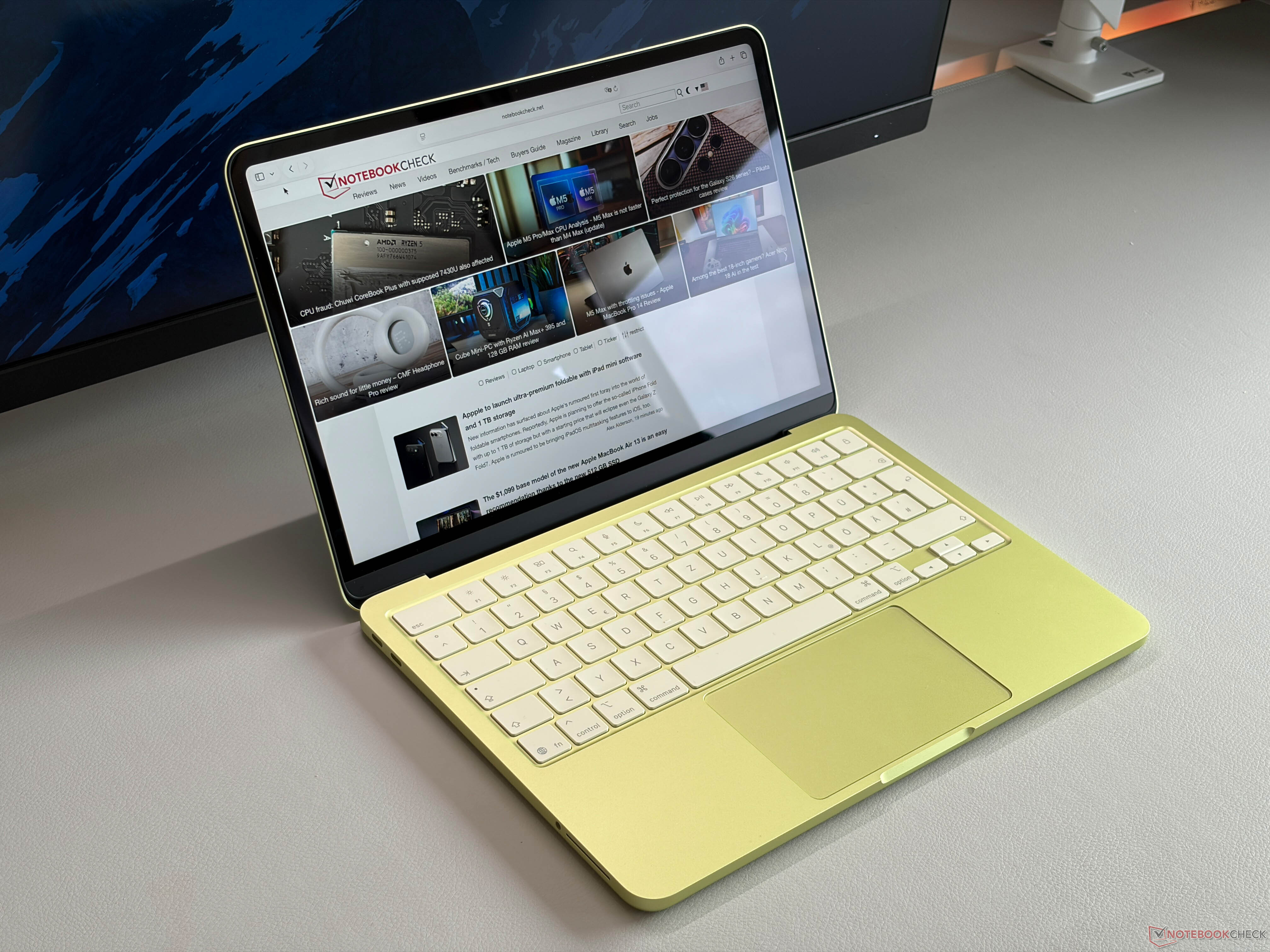Test de l'Apple MacBook Neo : étonnamment bon et performant pour 699 ...
