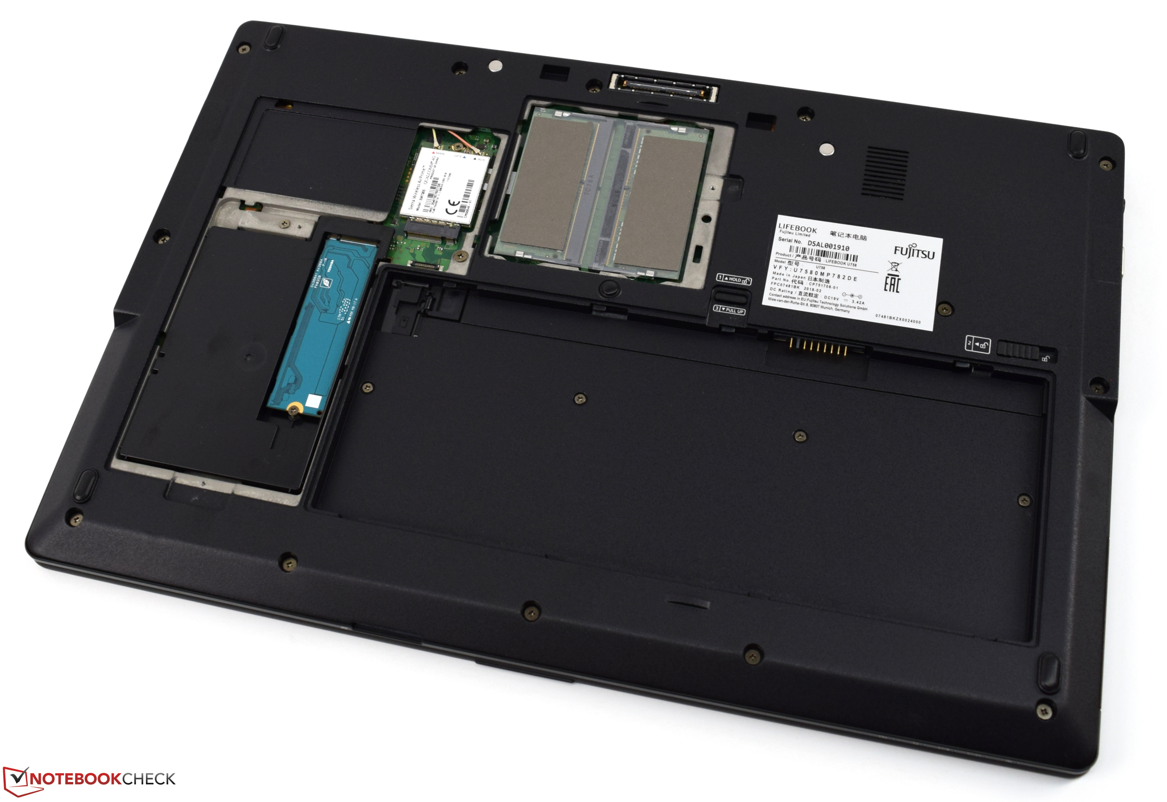 Courte critique du PC portable Fujitsu LifeBook U758 (i7-8650U, UHD ...