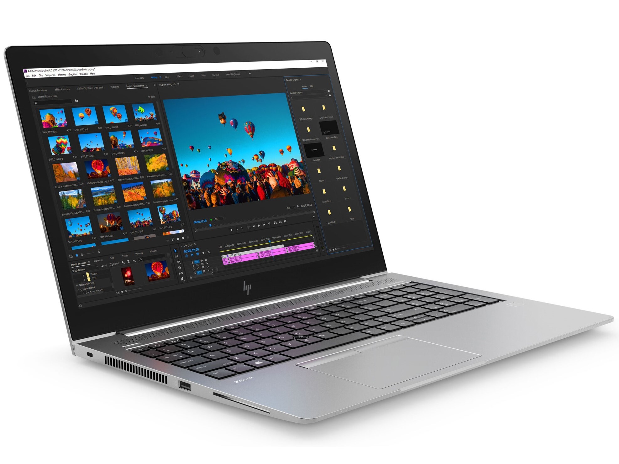 Test du HP ZBook 15u G6 (i7-8565U, Radeon Pro WX 3200, 4K UHD) : écran ...