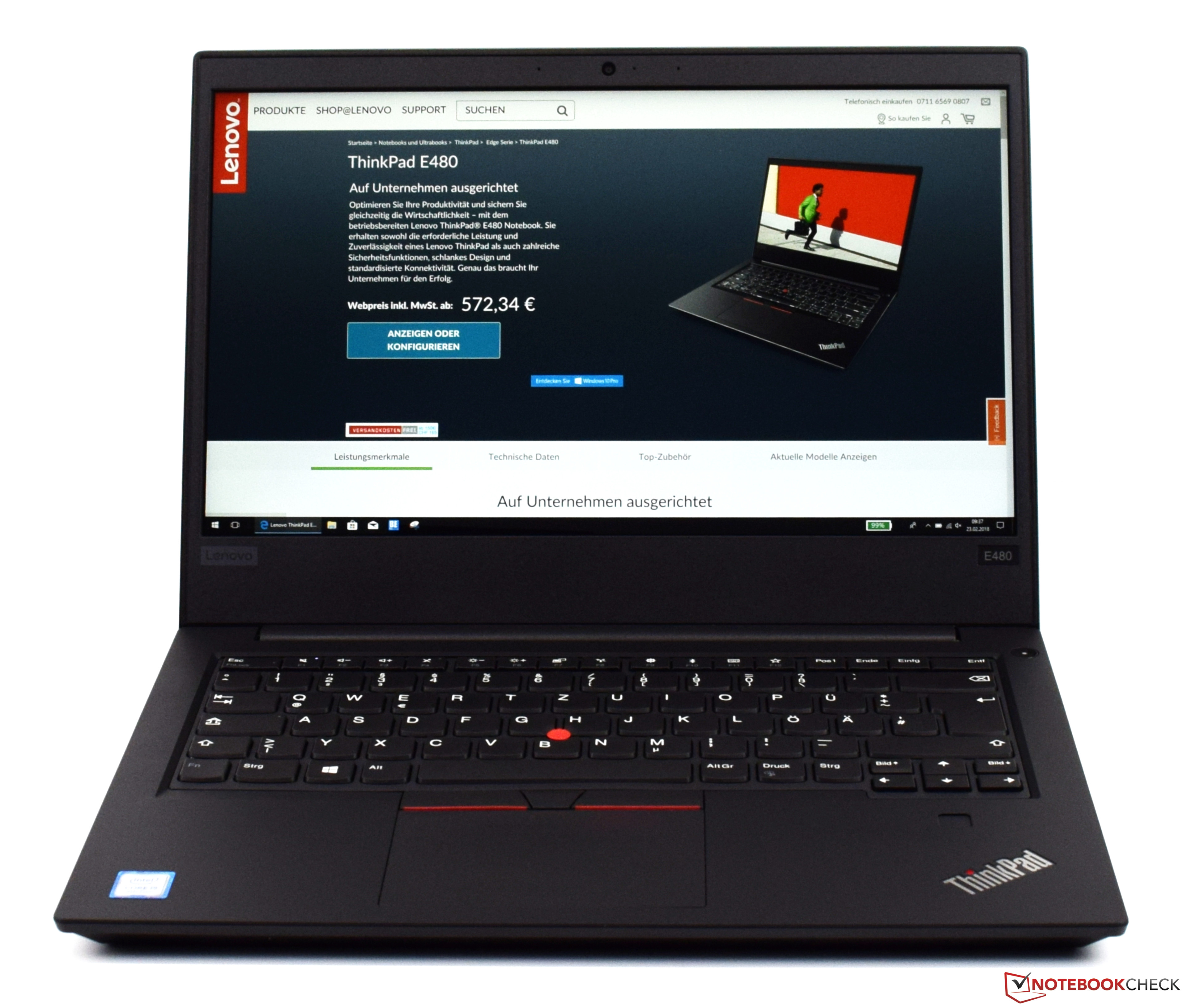 Courte critique du PC portable Lenovo ThinkPad E480 (i5-8250U, UHD 620 ...