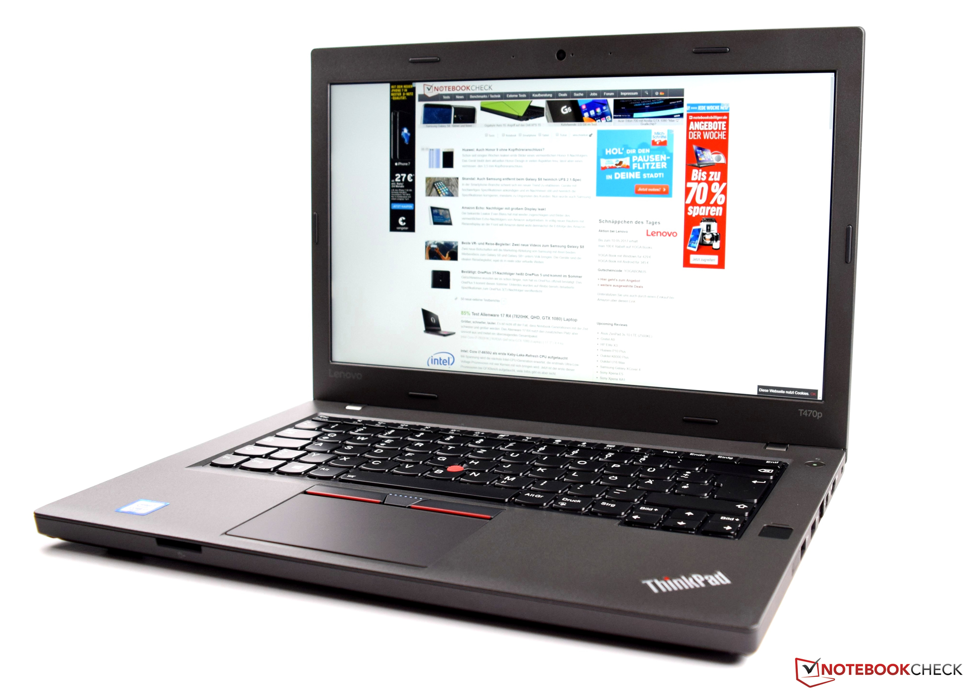 Courte critique du PC portable Lenovo ThinkPad T470p (Core i7, GeForce ...