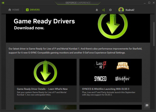 Le pilote Nvidia GeForce Game Ready 537.34 arrive avec la prise en ...