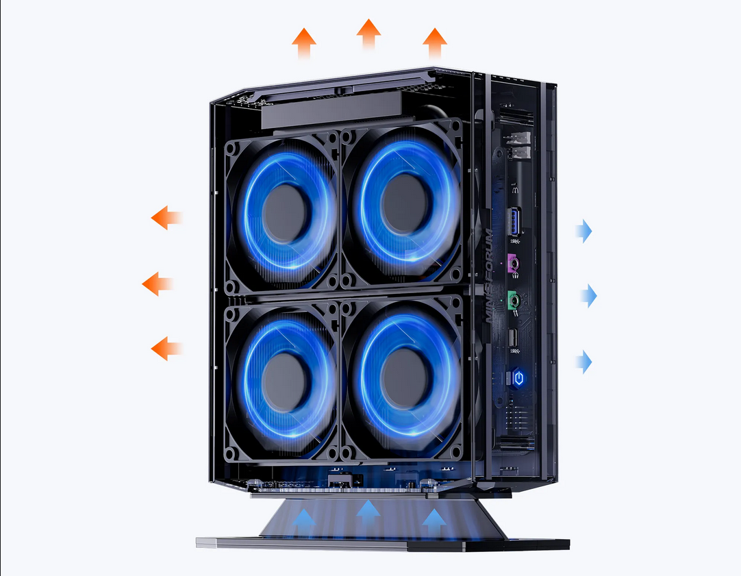 Minisforum Le mini PC Neptune HN2673 avec CPU Intel i7-12650H et dGPU ...