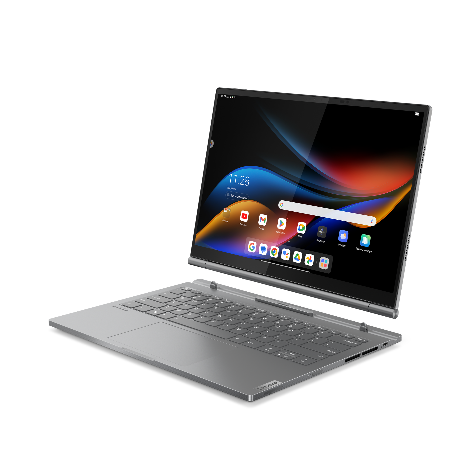 Le Lenovo ThinkBook Plus Gen 5 Hybrid colle une tablette équipée d'un ...
