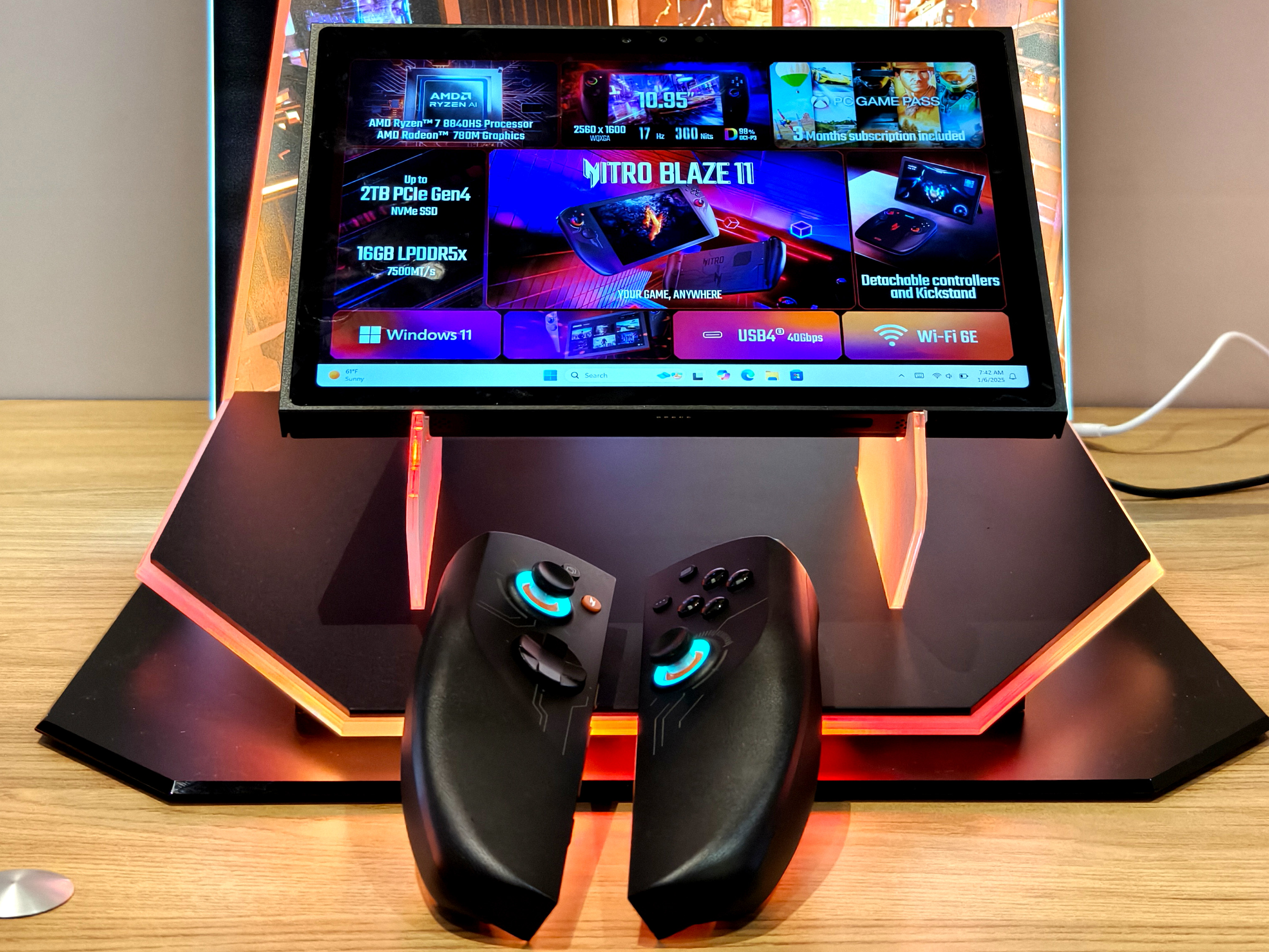 Les consoles de jeu Acer Nitro Blaze s'attaquent à Lenovo Legion Go ...