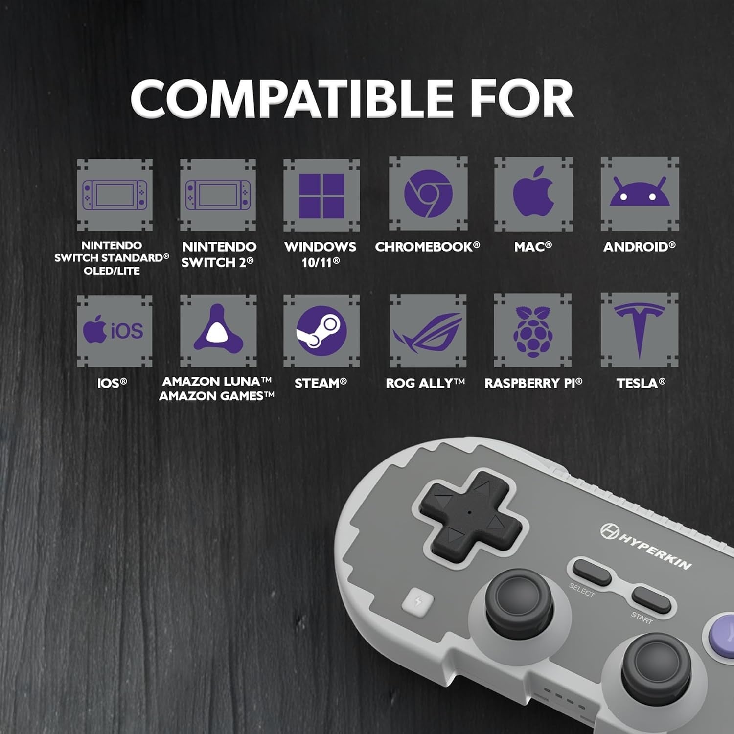 Hyperkin dévoile le Retro Pixel Art Wireless Controller comme ...