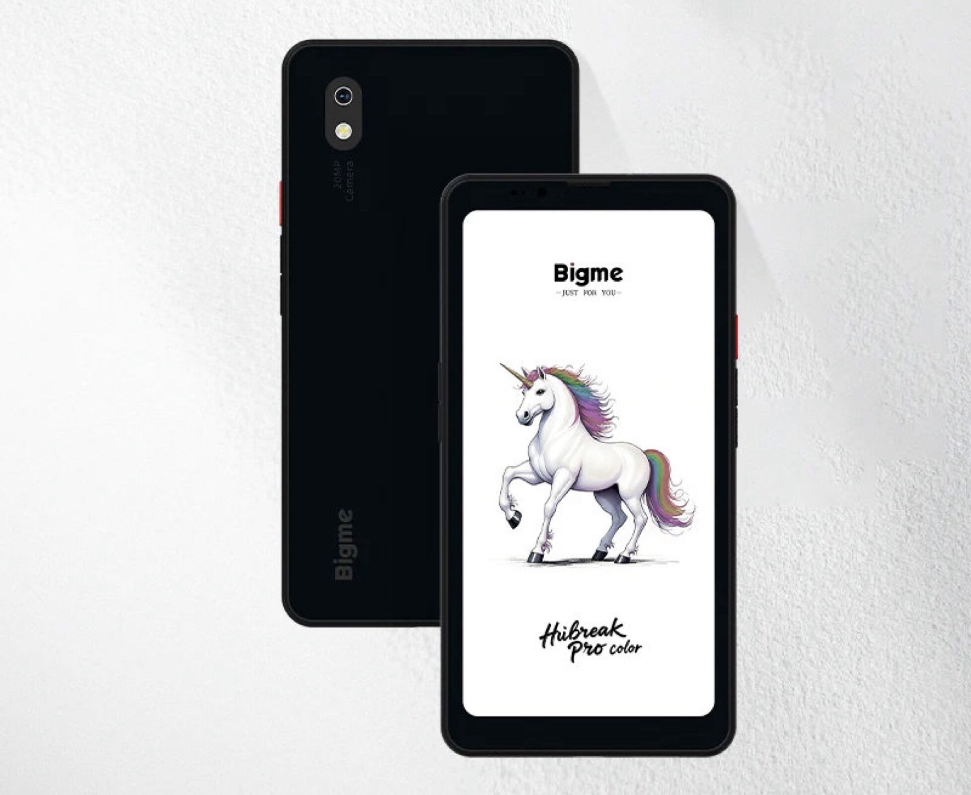 Smartphone E-Ink compact avec écran couleur, NFC et 5G : Bigme dévoile ...