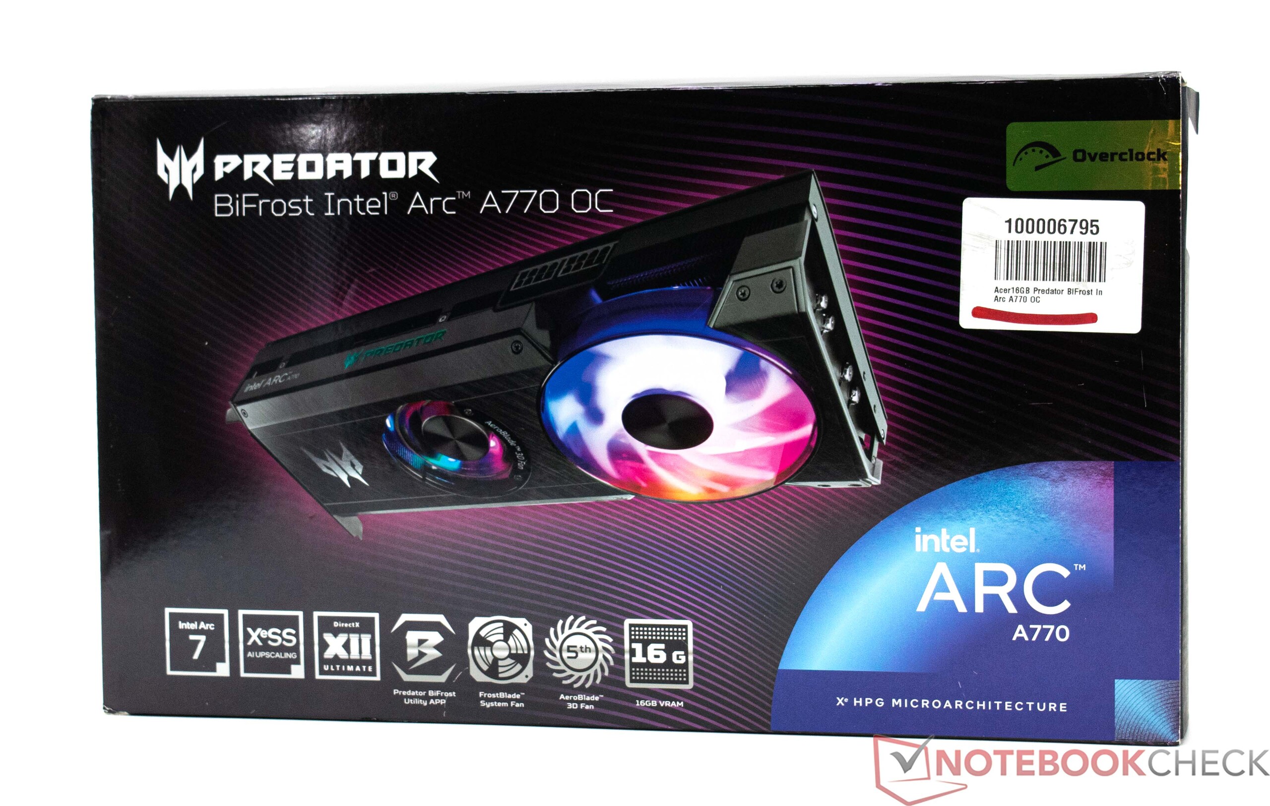 Test de l'Acer Predator BiFrost Arc A770 OC : que vaut la carte de jeu ...