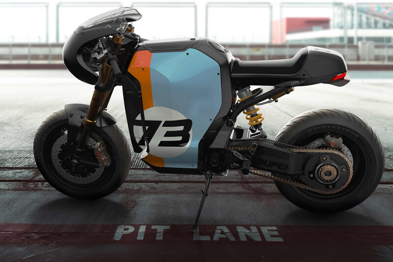 Super73 présente un scrambler électrique Cyberpunk à 85 mph et un café ...