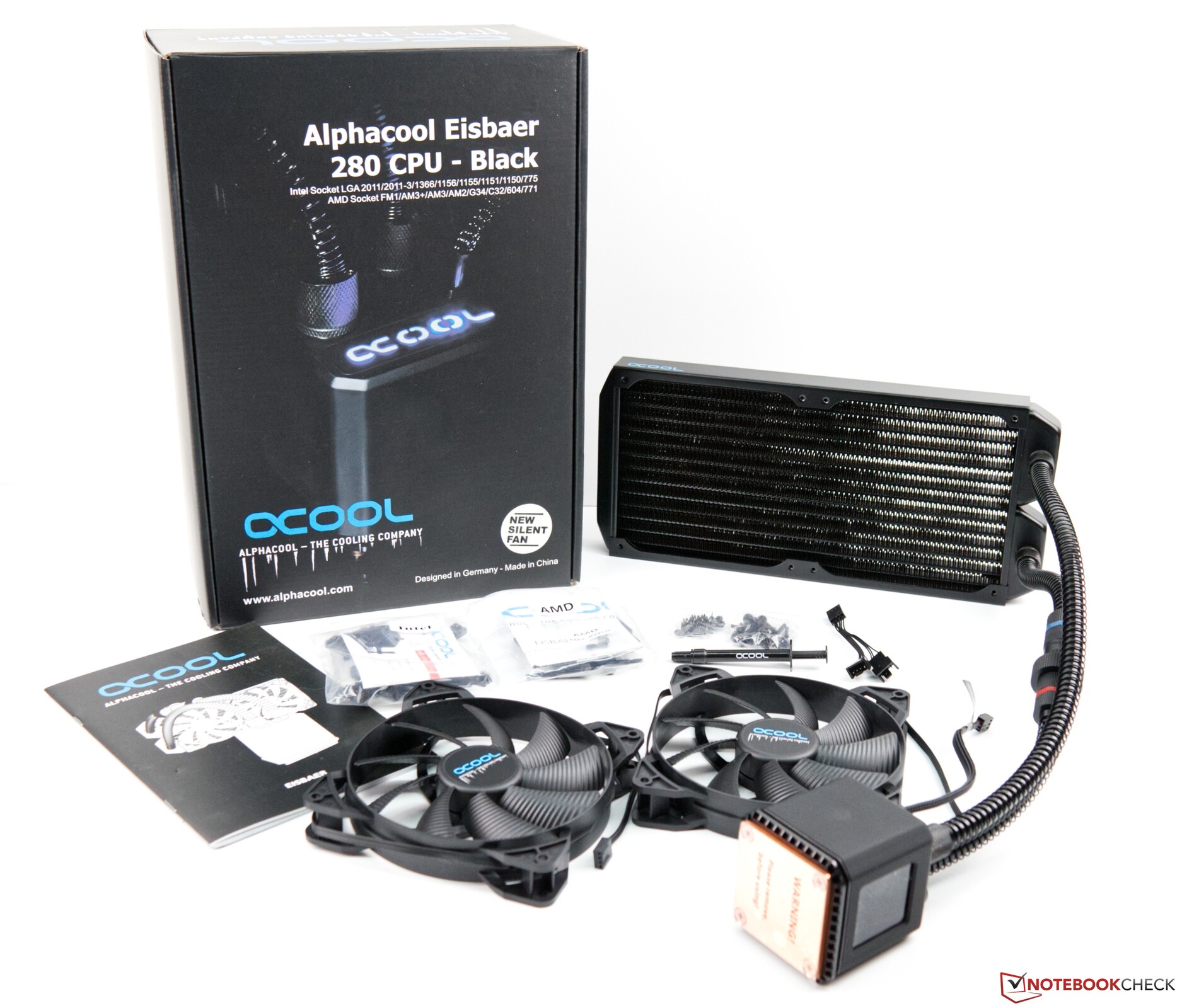 Test de l'Alphacool Eisbaer 280 : un kit de watercooling tout-en-un ...