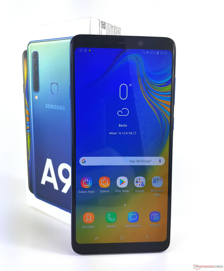 Courte critique du smartphone Samsung Galaxy A9 (2018) - Notebookcheck.fr