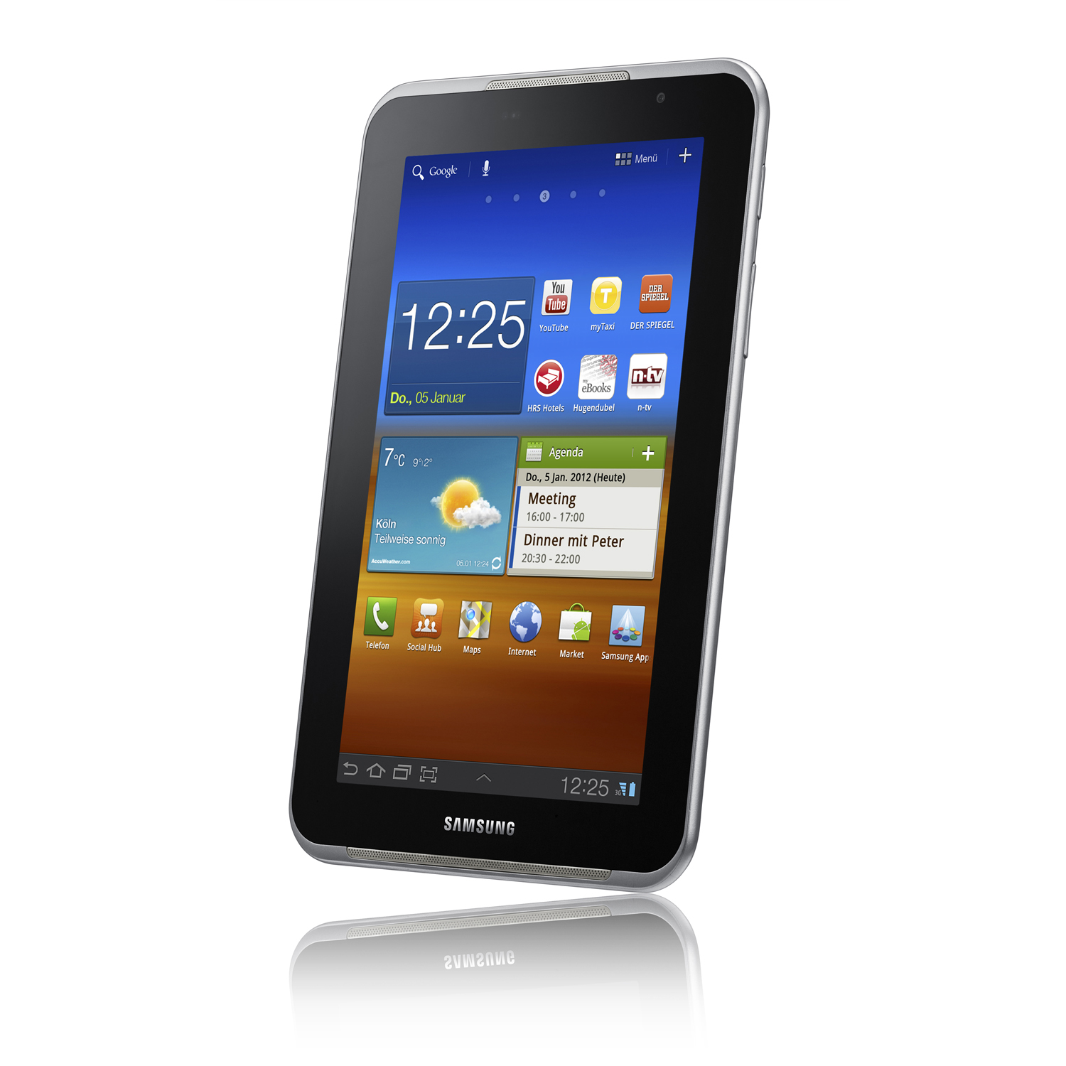 Samsung Galaxy Tab 7.0 Plus - Notebookcheck.fr